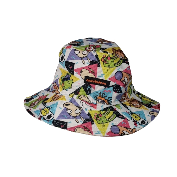 Nickelodeon | Accessories | Nikelodeon Bucket Hat Retro 9s Cartoons One ...